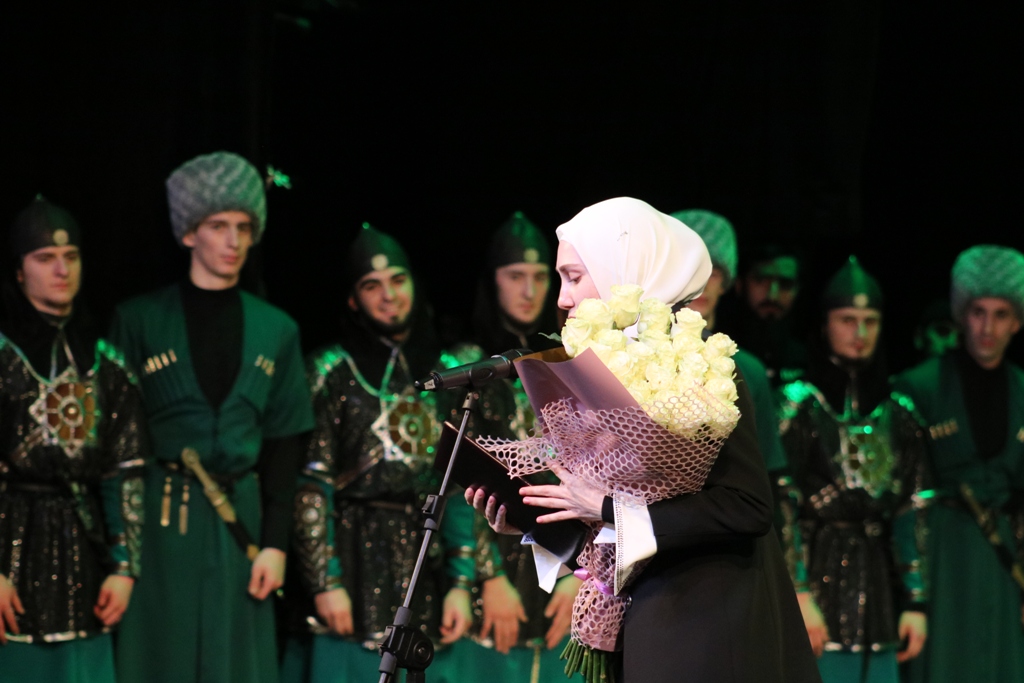 Minister of Culture of Chechnya Aishat Kadyrova awarded the Order of ...