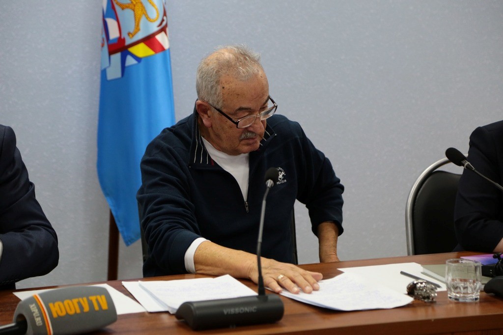 Russian scientist, mechanical engineer Alexander Linkov met with the ...