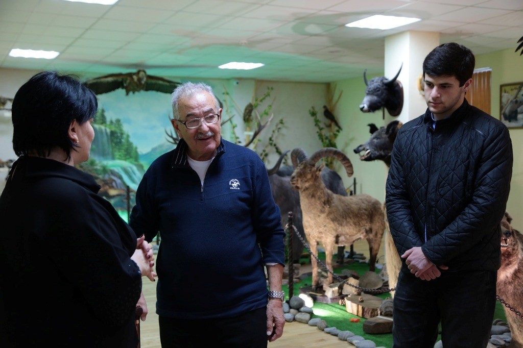 Russian scientist, mechanical engineer Alexander Linkov met with the ...